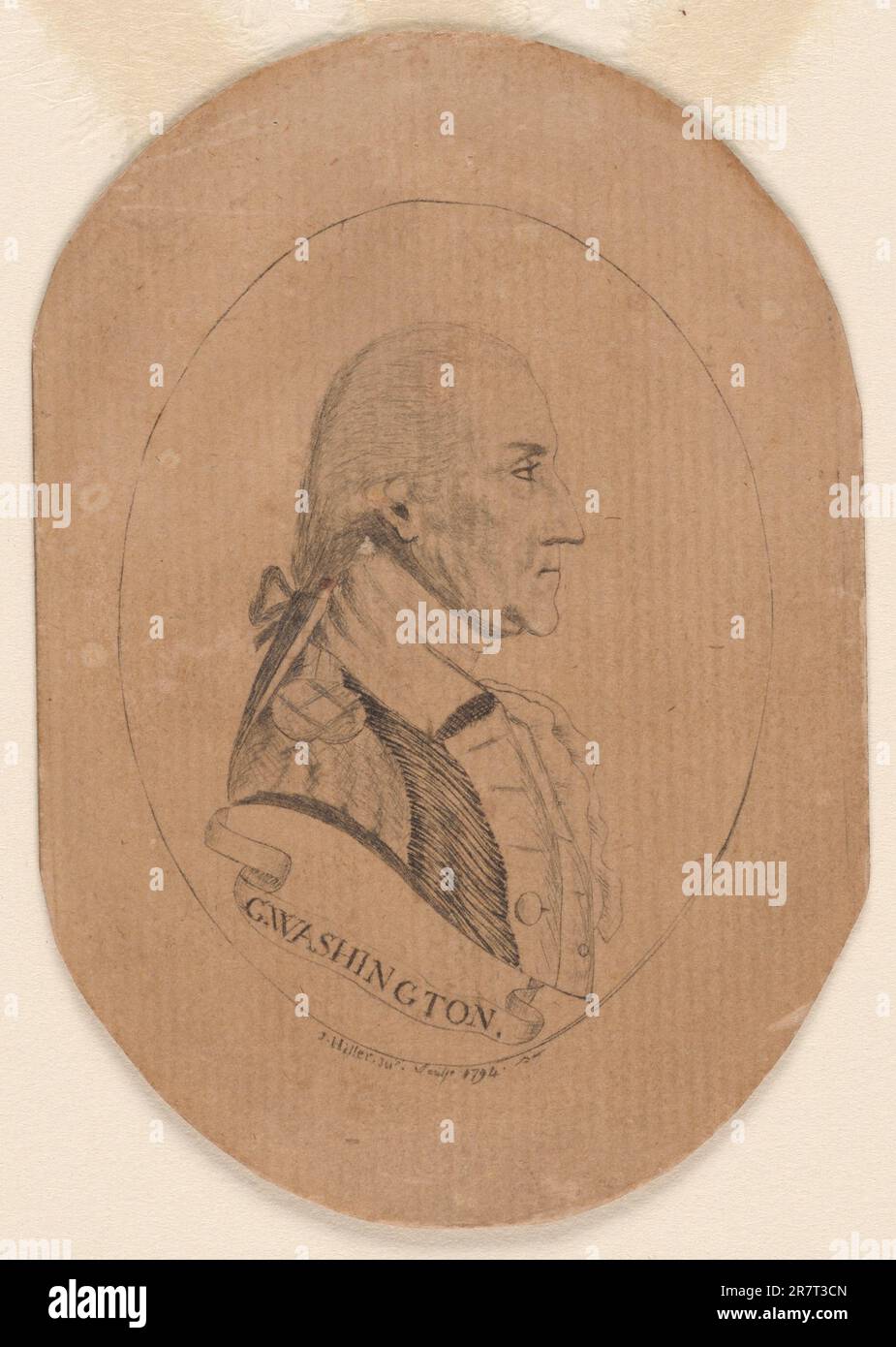 George Washington 1794 Stock Photo - Alamy