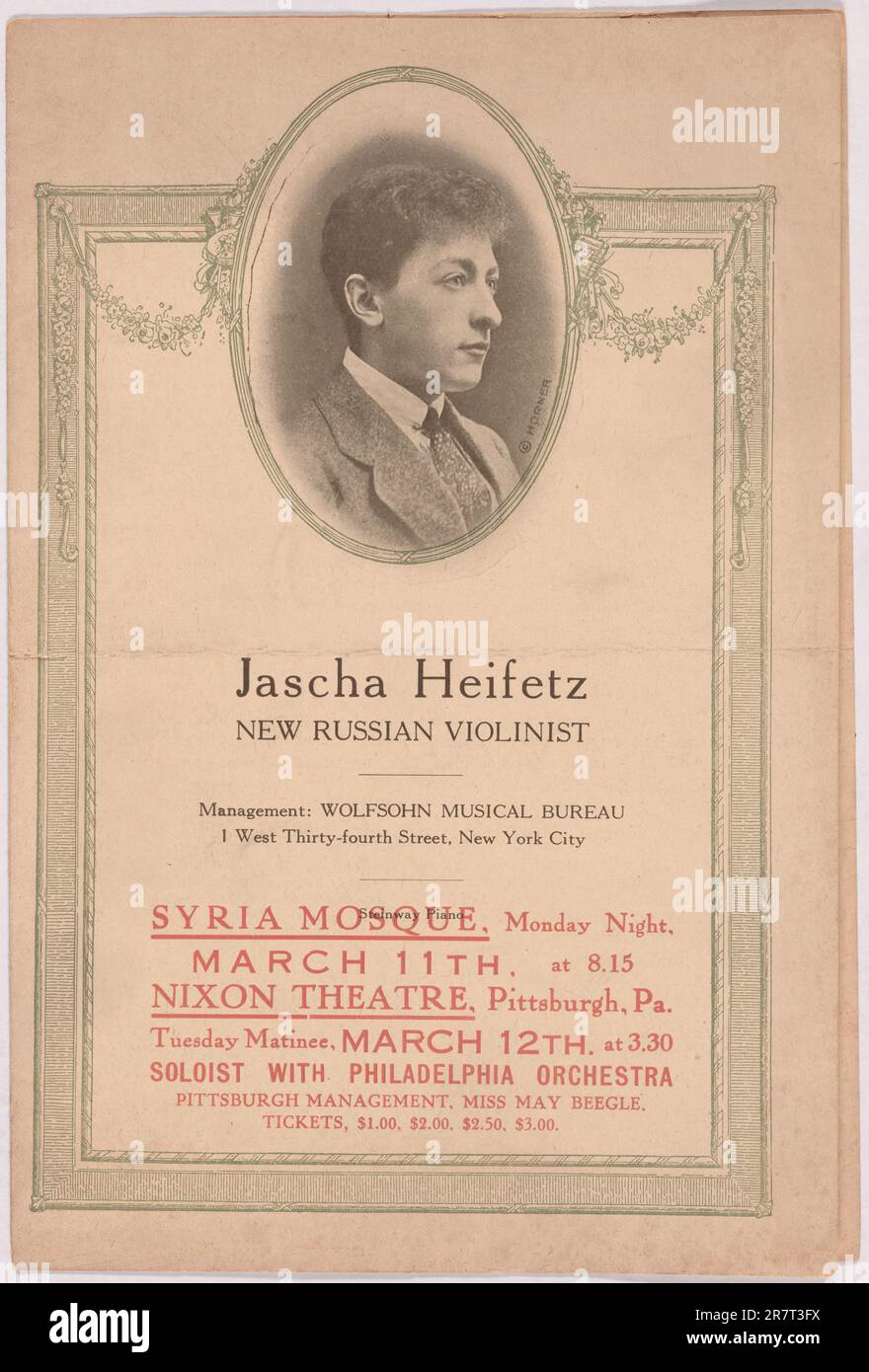 Jascha heifetz hi-res stock photography and images - Alamy