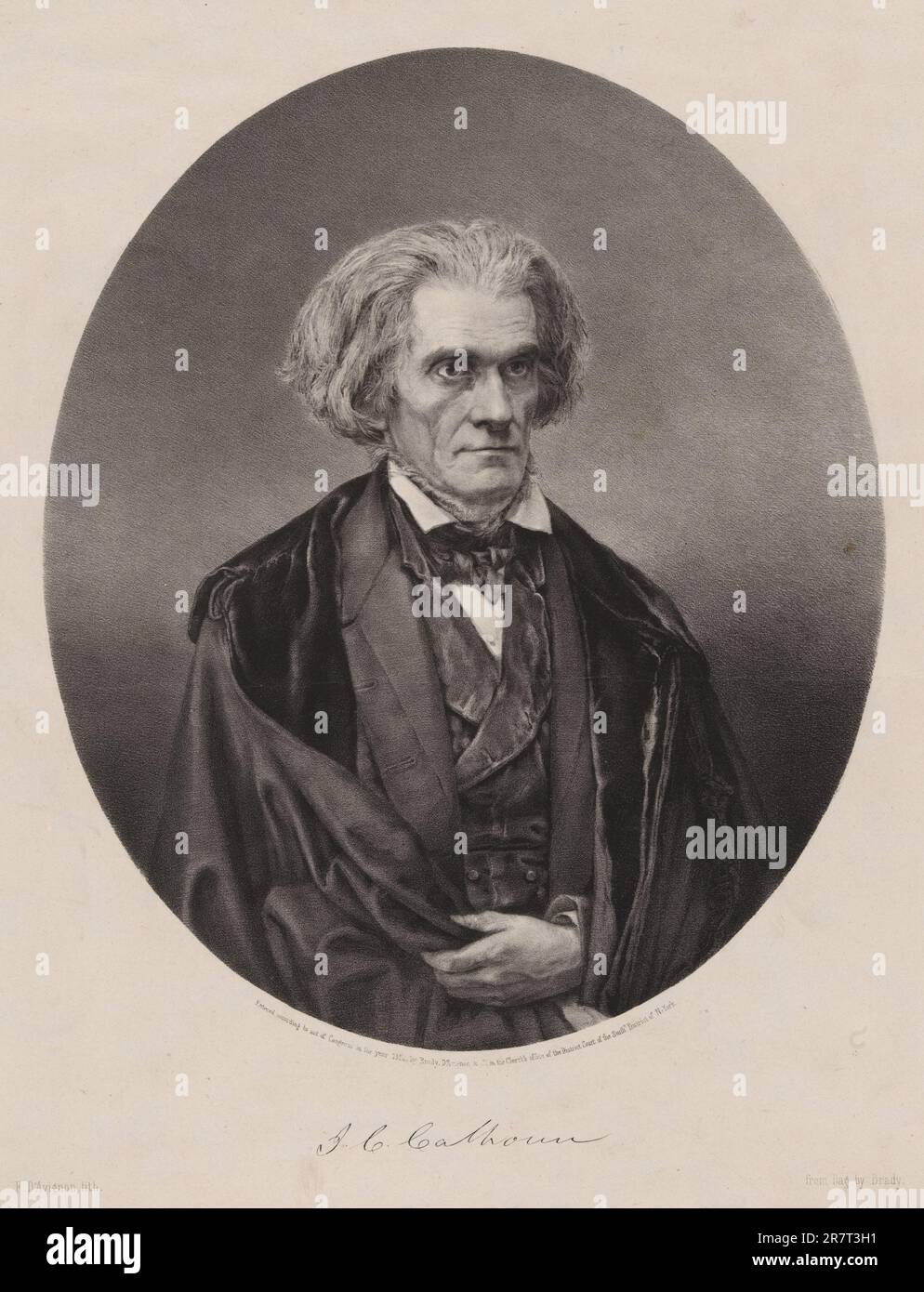 John b calhoun hi-res stock photography and images - Alamy