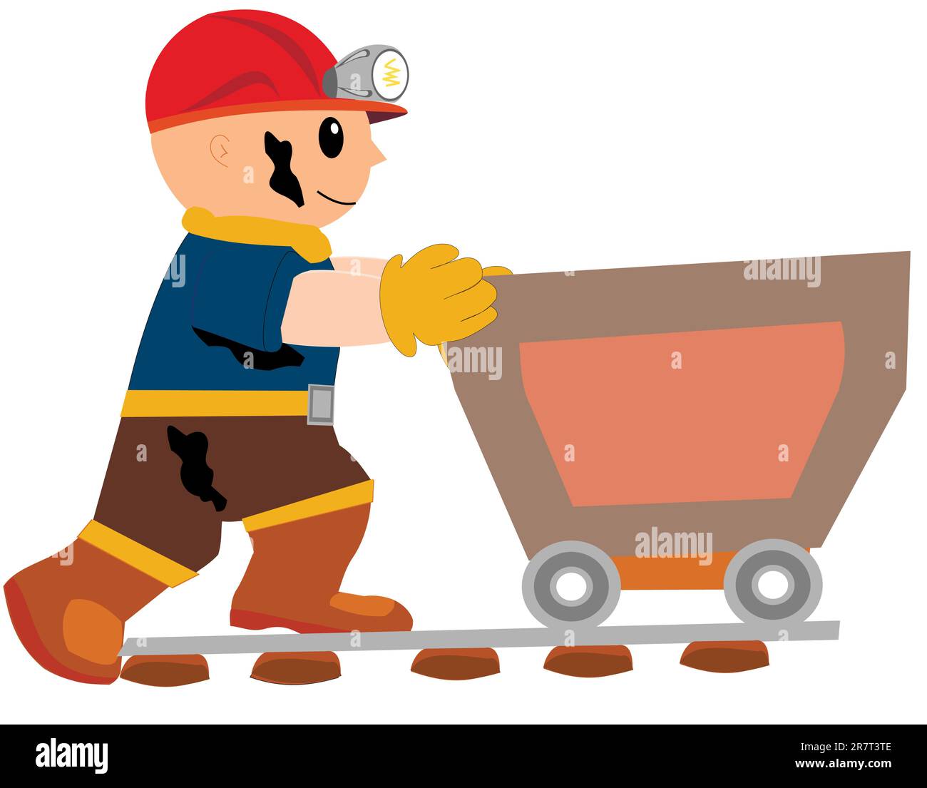 Miner artwork Cut Out Stock Images & Pictures - Alamy
