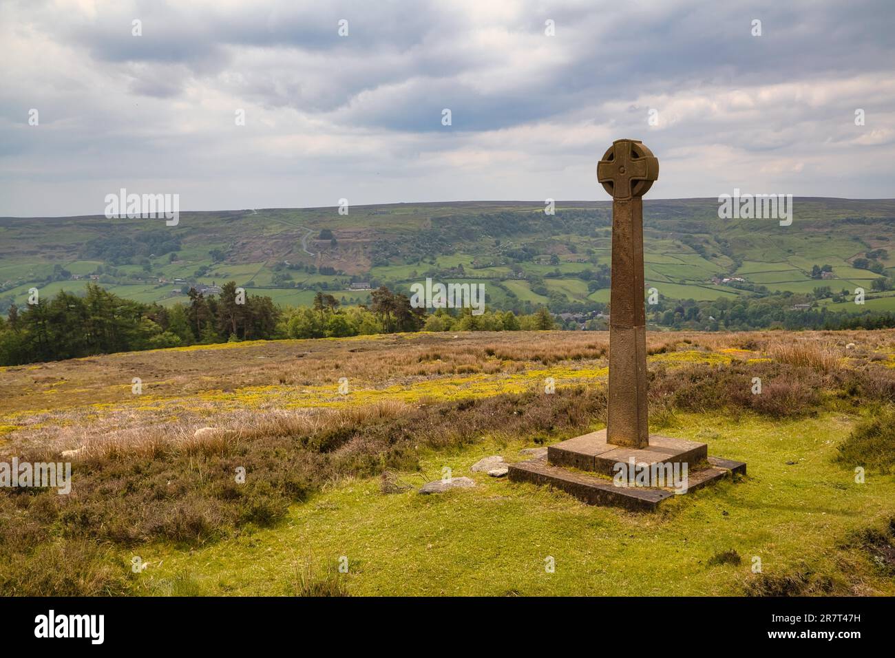 Millenium Cross Rosedale, North York Moors National Park, North ...