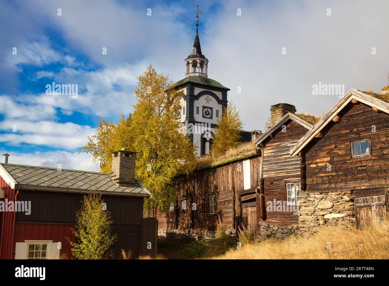 Roeros Church, Iron Mining Town, Mine, UNESCO World Heritage Site, Sor ...