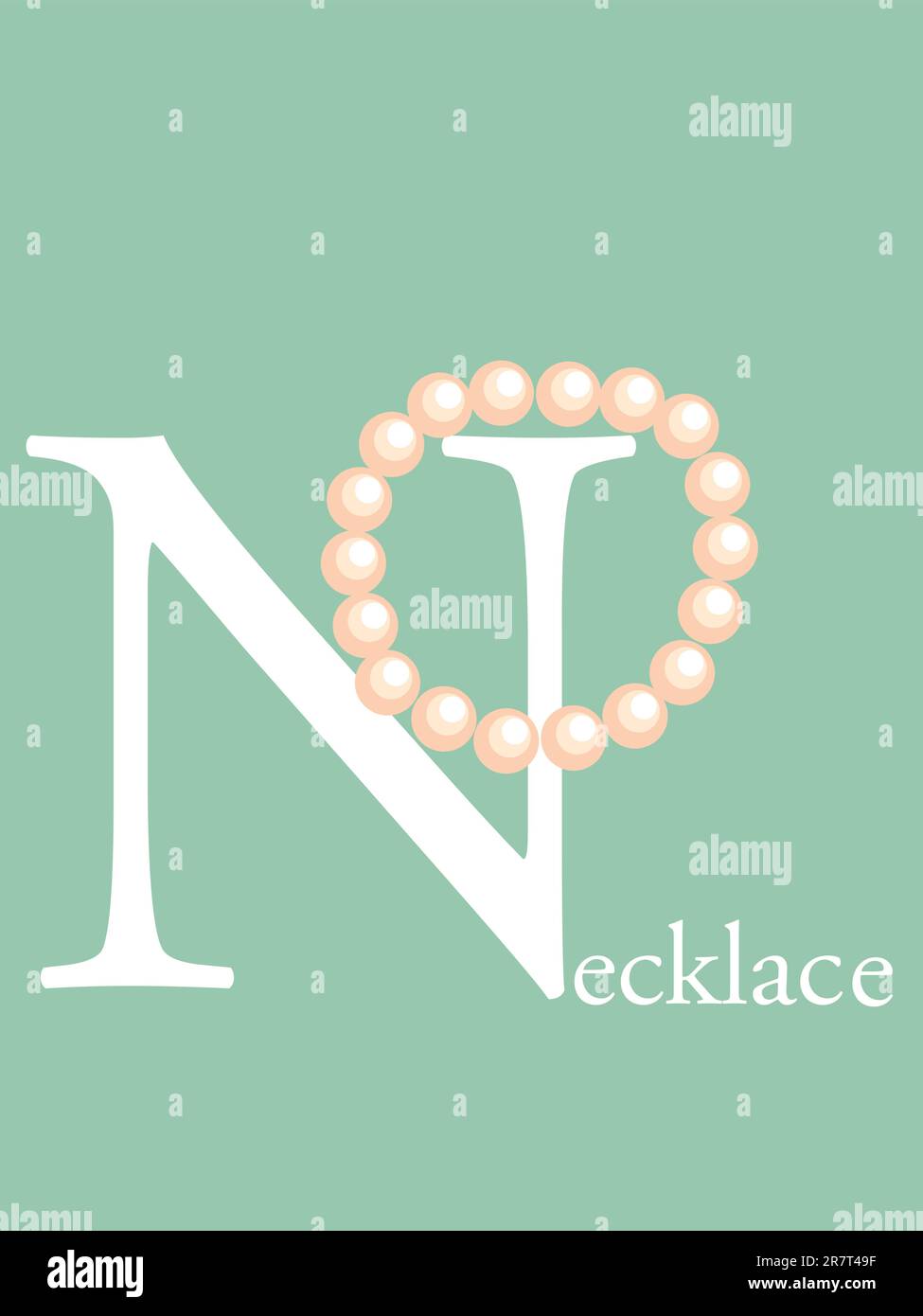 Colorful abc, letter N, vector illustration Stock Vector Image & Art ...