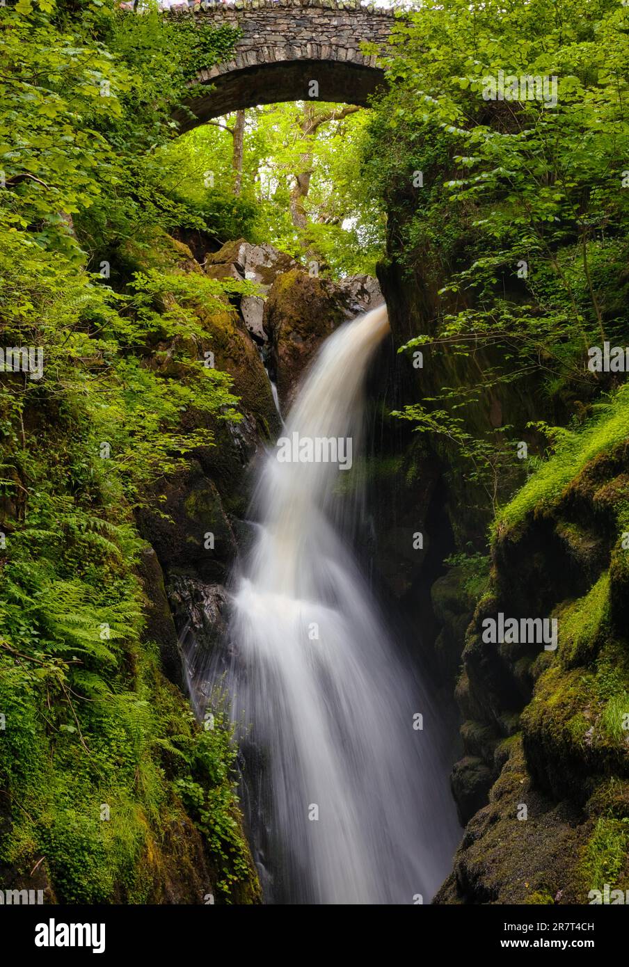 Aira Force Waterfall, Lake District National Park, UNESCO World ...