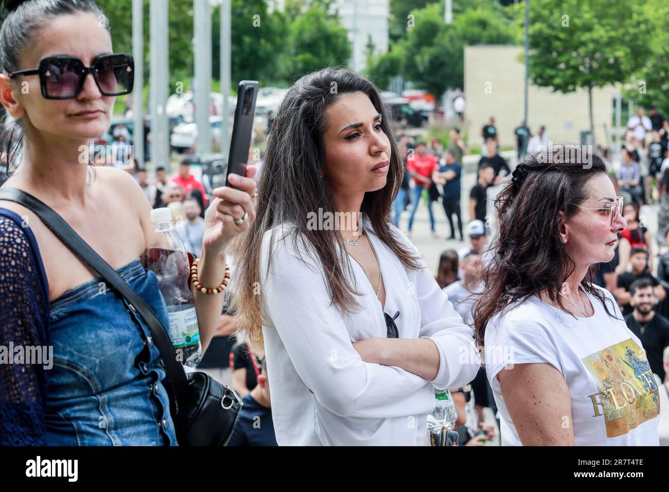Brno, Czech Republic. 17th June, 2023. A commemorative gathering in ...