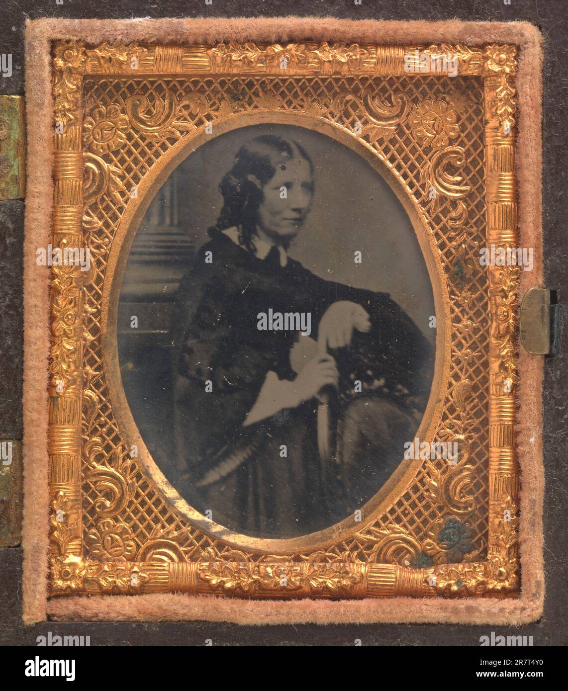 Harriet Beecher Stowe c. 1860 Stock Photo - Alamy