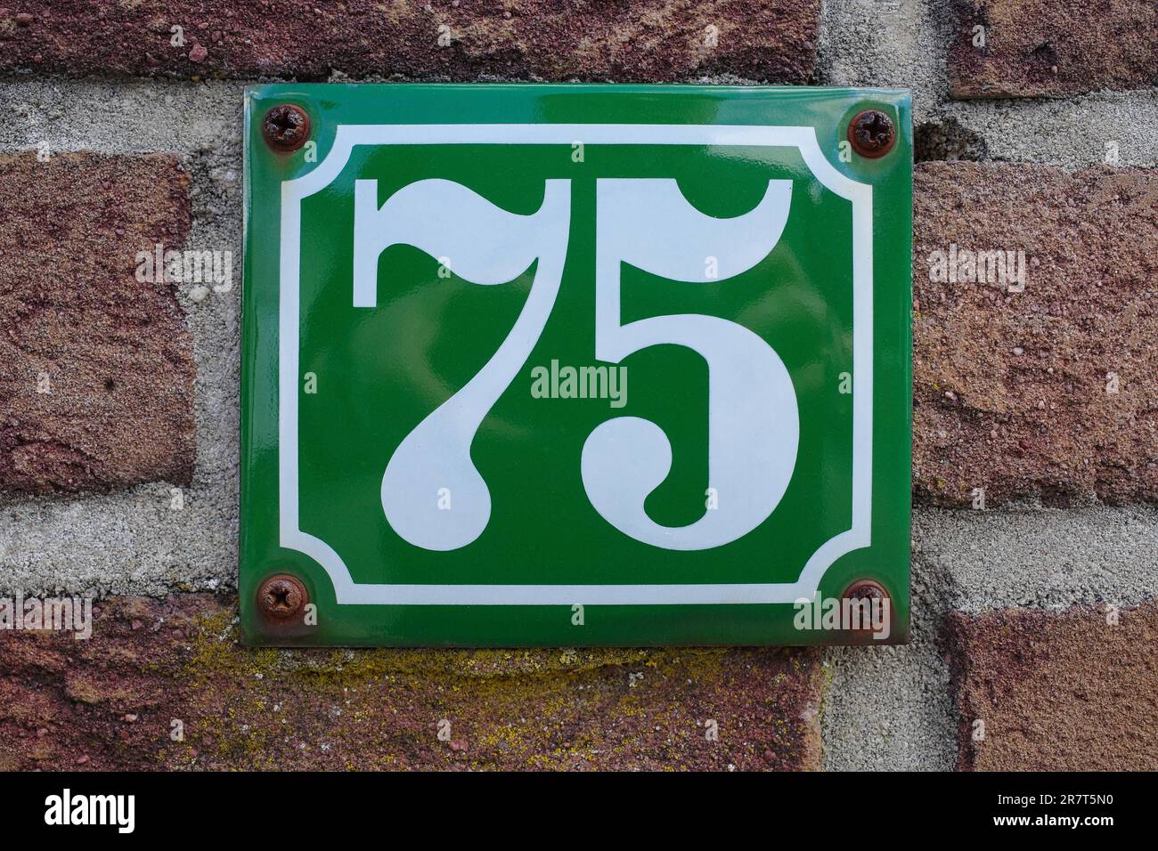 Numbered plate hi-res stock photography and images - Alamy