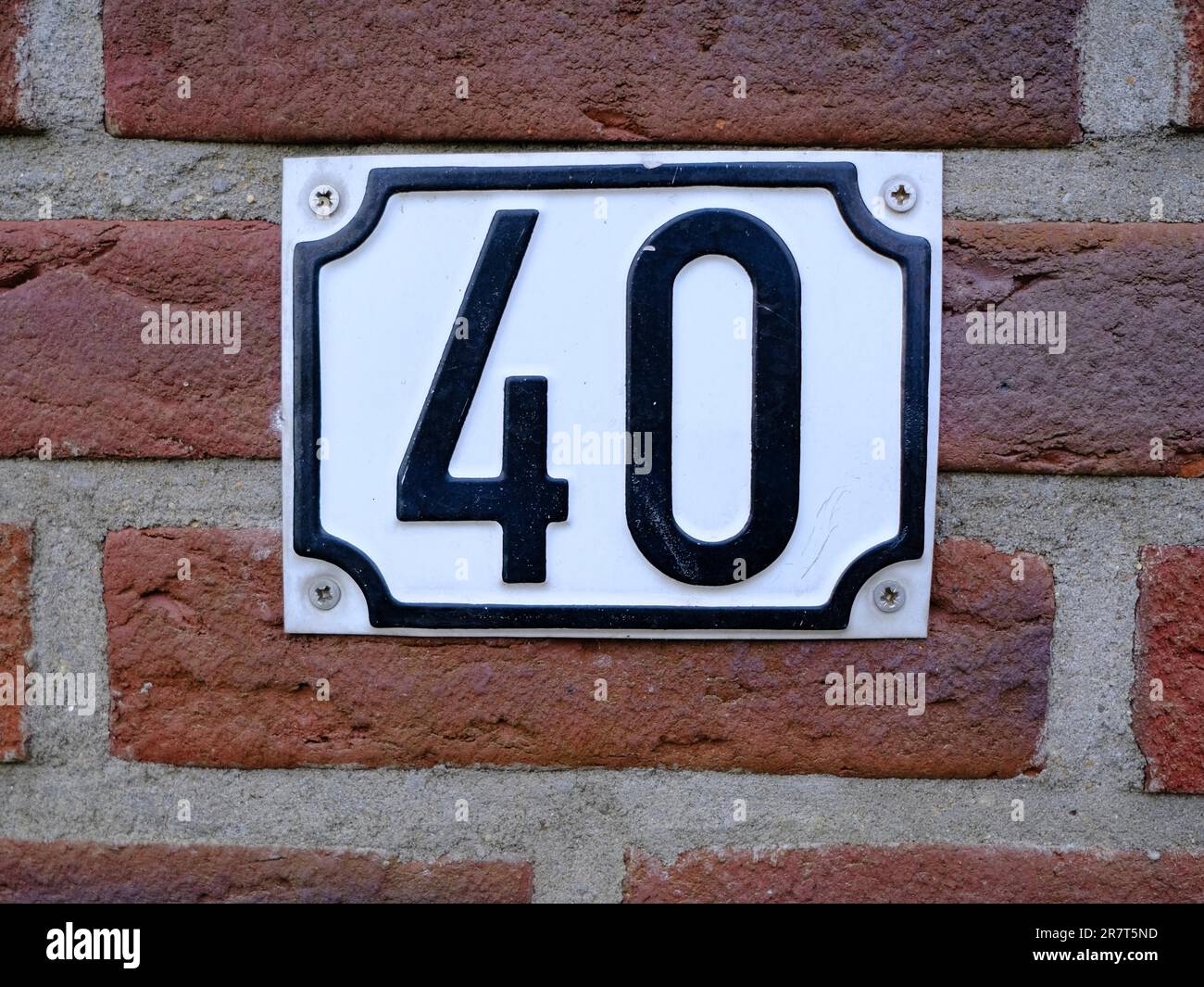 House number 40 hi-res stock photography and images - Alamy