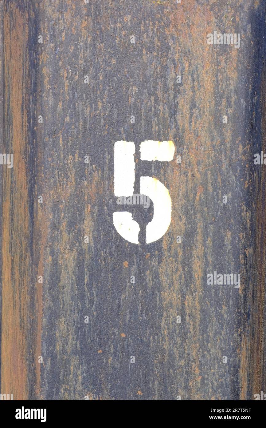 Old number five hi-res stock photography and images - Alamy