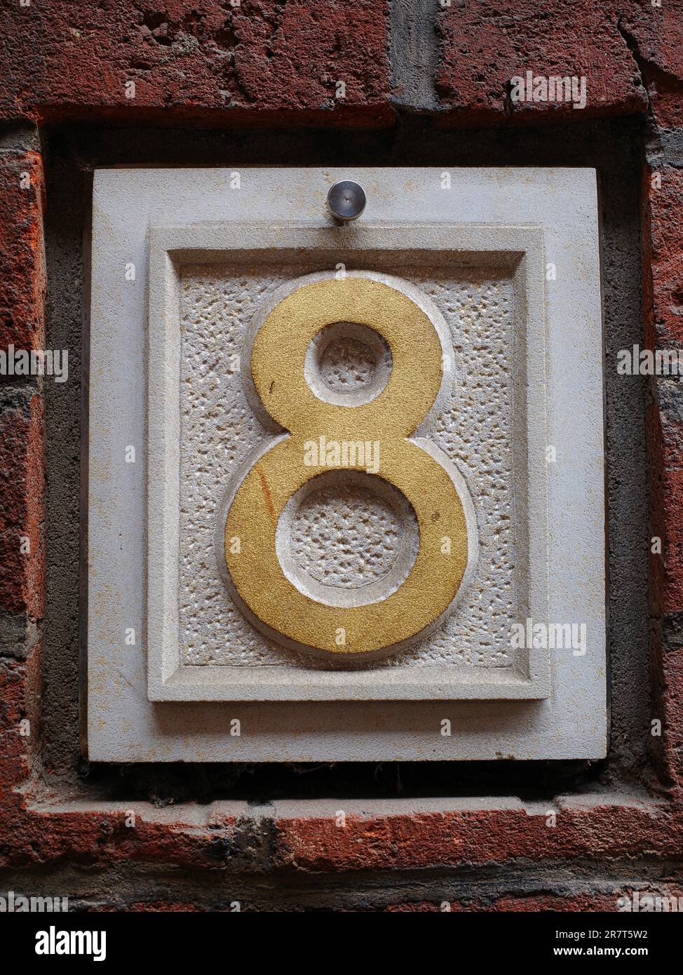 Gold number plate hi-res stock photography and images - Alamy