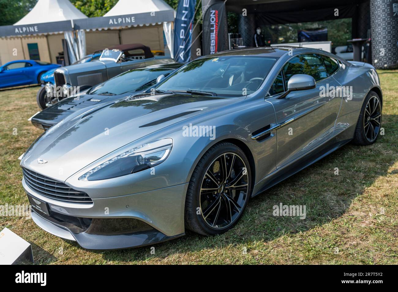 Coppet, Switzerland. 06th July, 2023. Diagonal view of Aston Martin ...