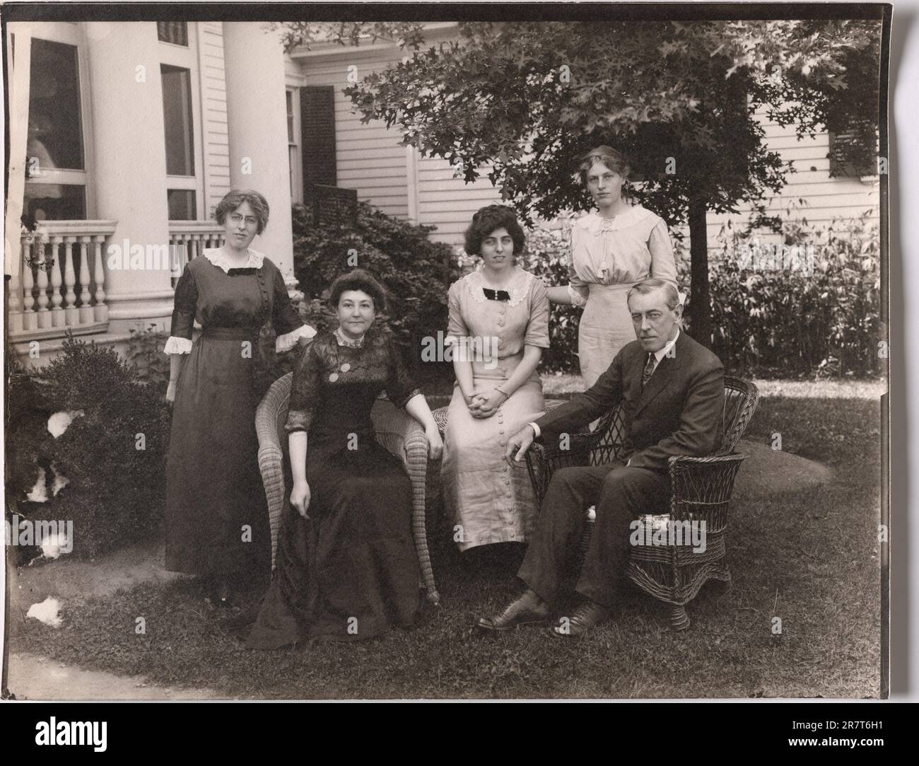 Wilson Family c. 1911 Stock Photo - Alamy