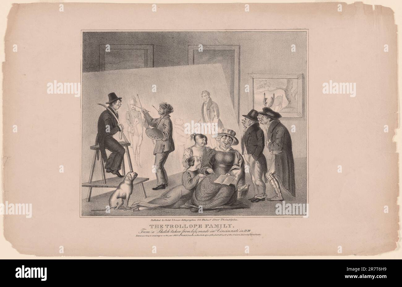 Trollope family hi-res stock photography and images - Alamy