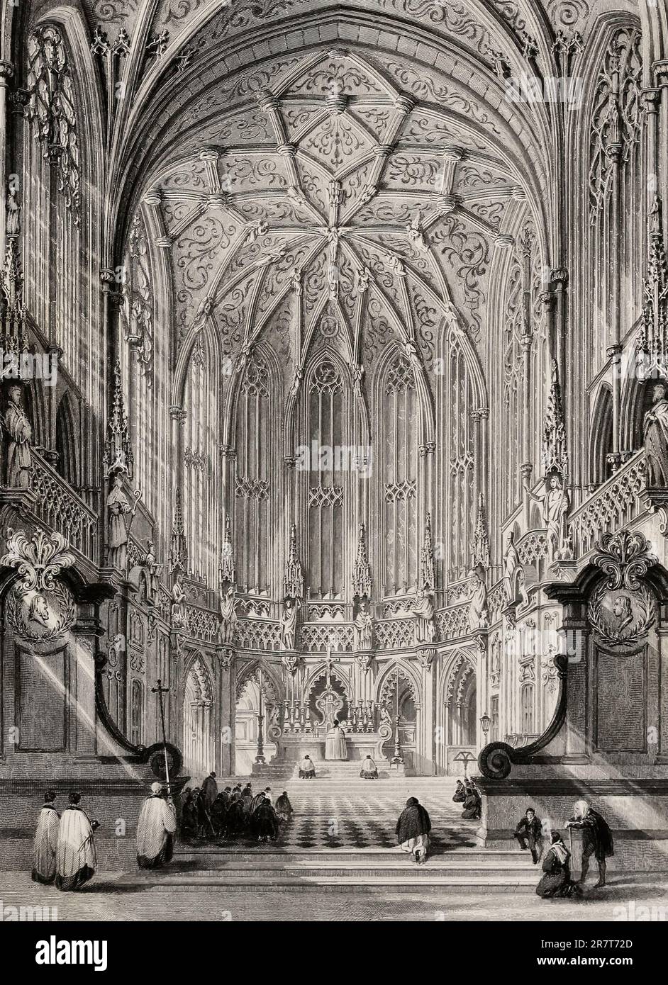 Liege cathedral hi-res stock photography and images - Alamy