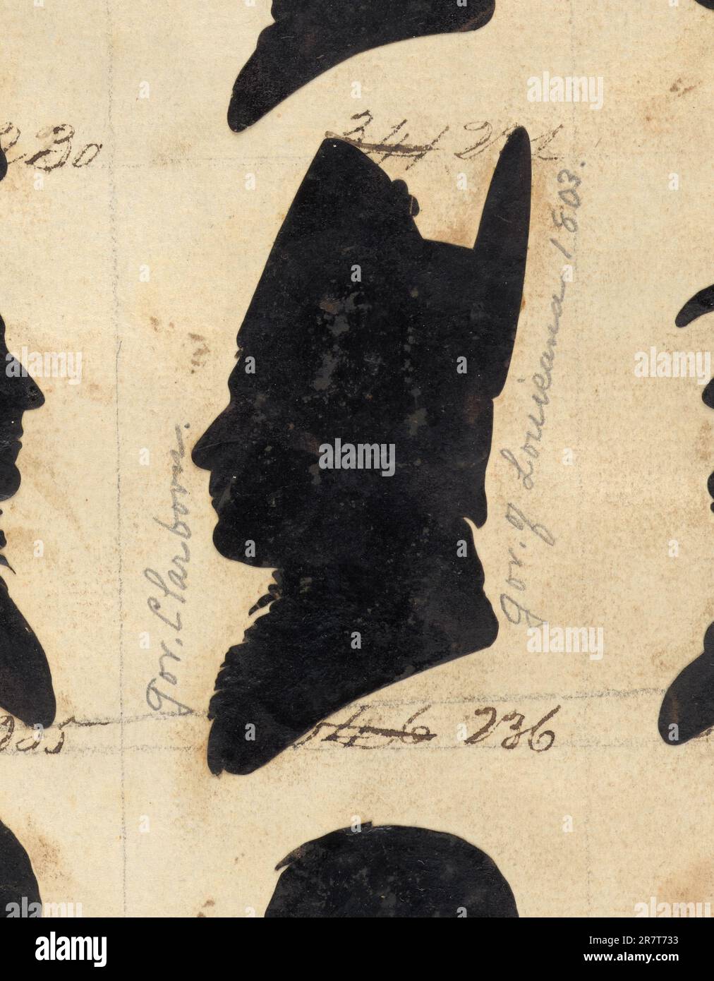 William c c claiborne hi-res stock photography and images - Alamy