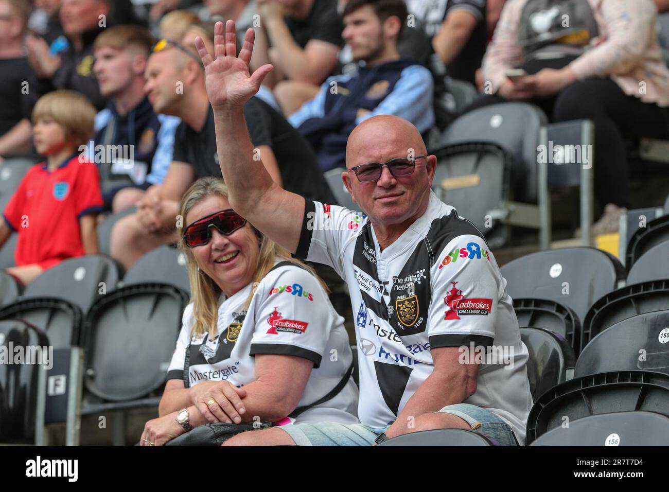 Hull FC supporters during the Betfred Challenge Cup match Hull FC vs St ...