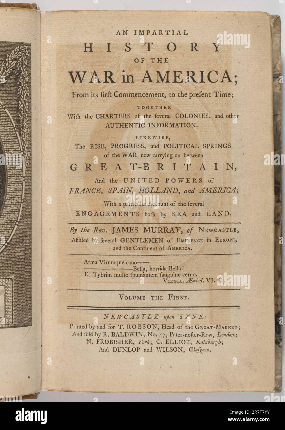 1780s america hi-res stock photography and images - Alamy