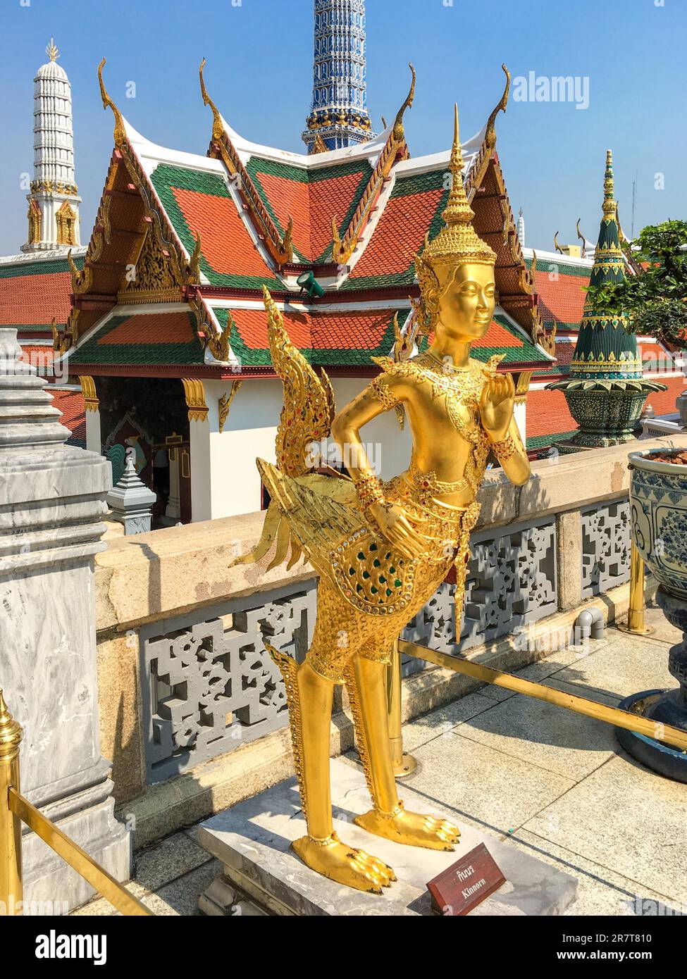 Statue of a kinnara hi-res stock photography and images - Alamy