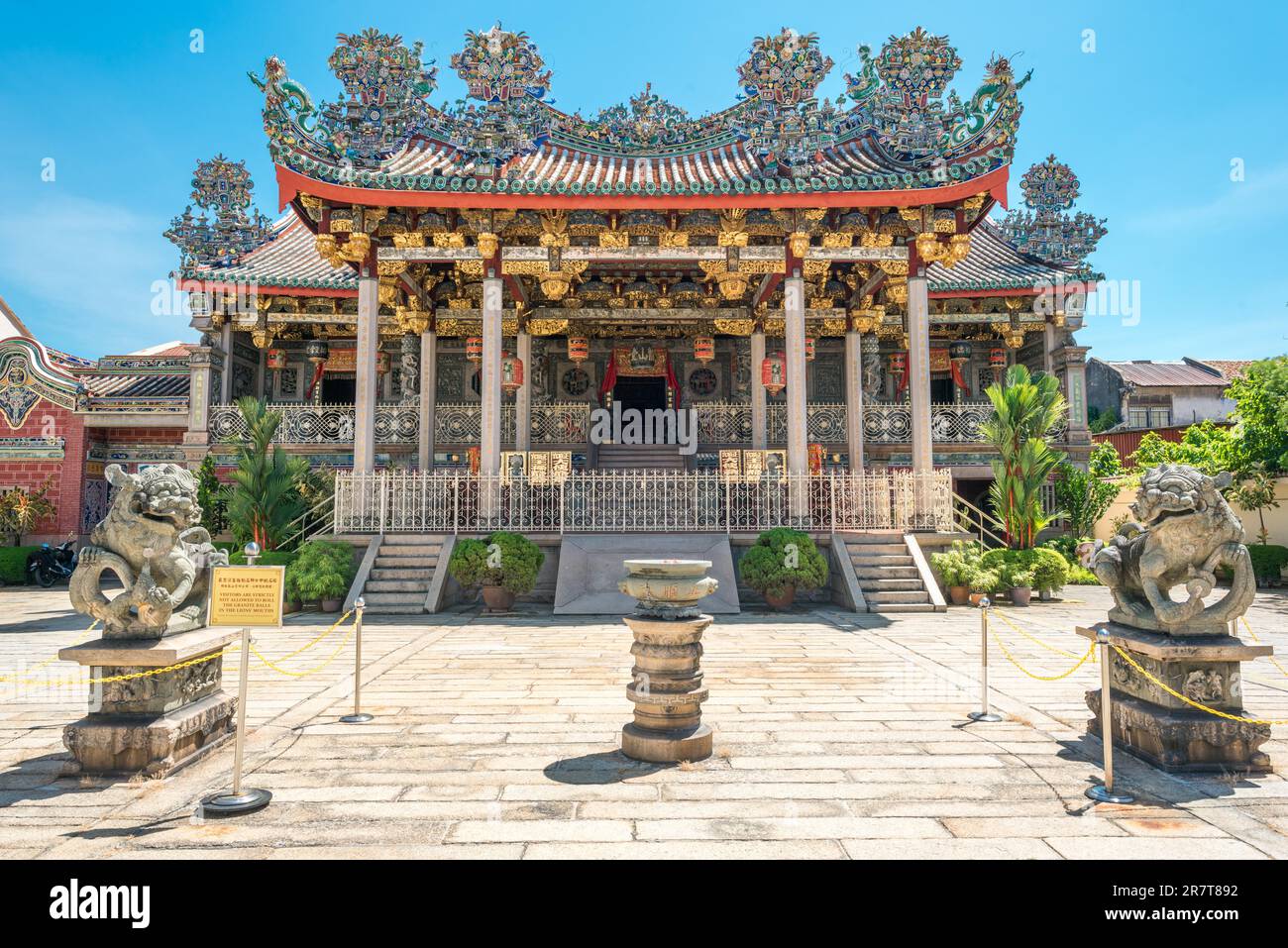 The Khoo Kongsi is a large Chinese clanhouse with elaborate and highly ...