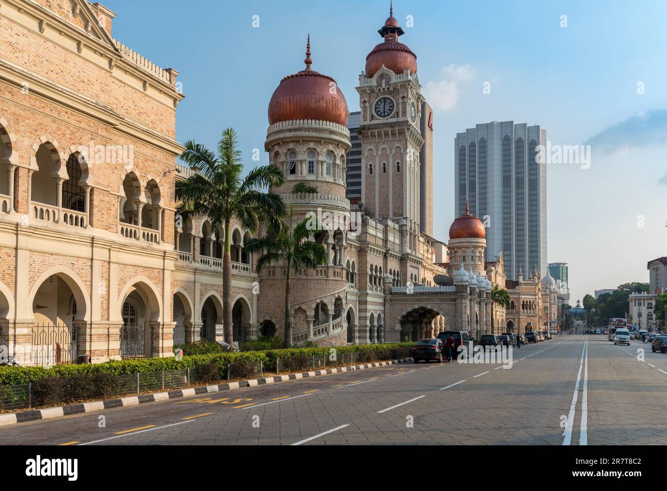 The Sultan Abdul Samad Building, build 1897 in Mughal architecture, in ...