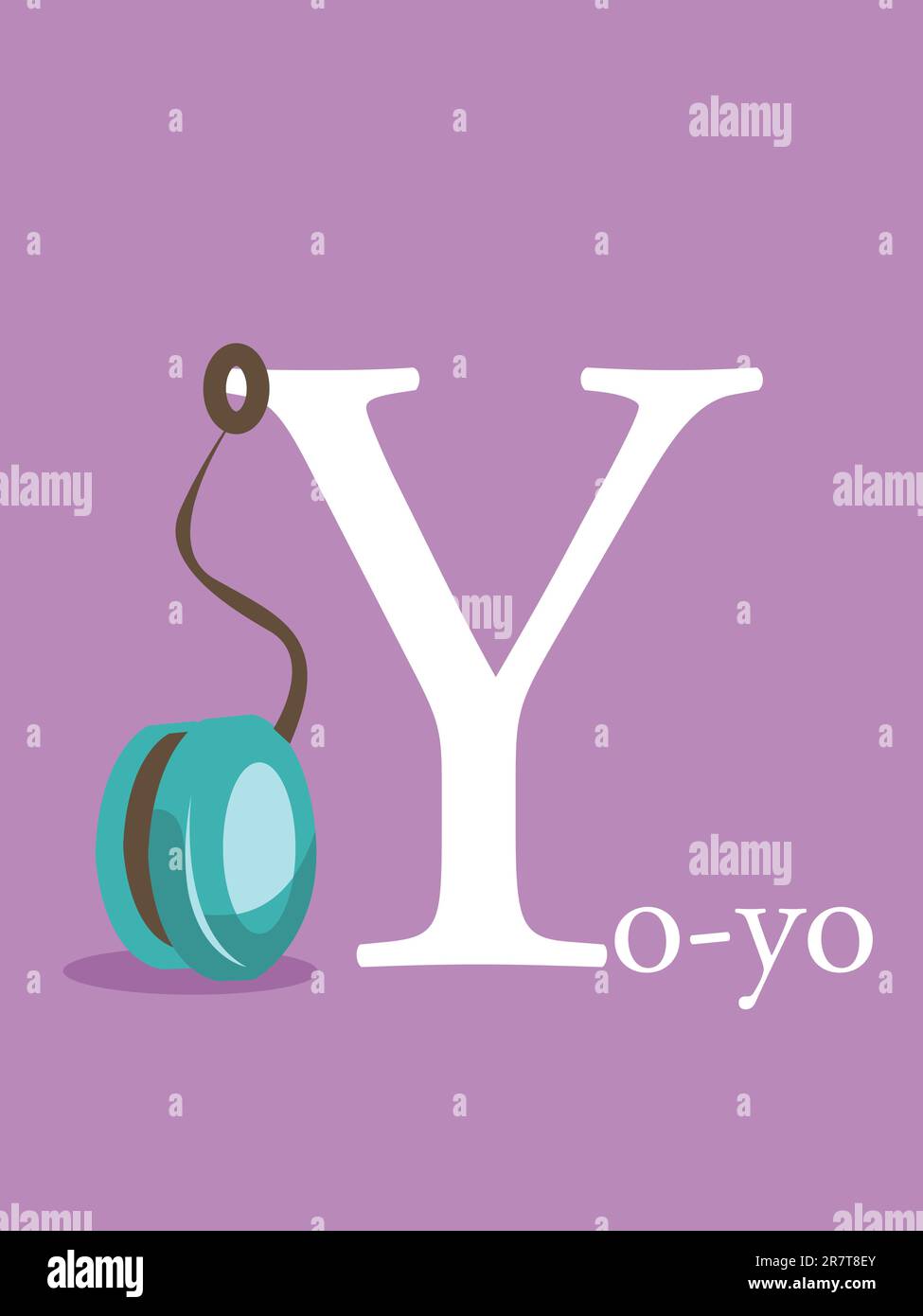 Colorful abc, letter Y, vector illustration Stock Vector Image & Art ...