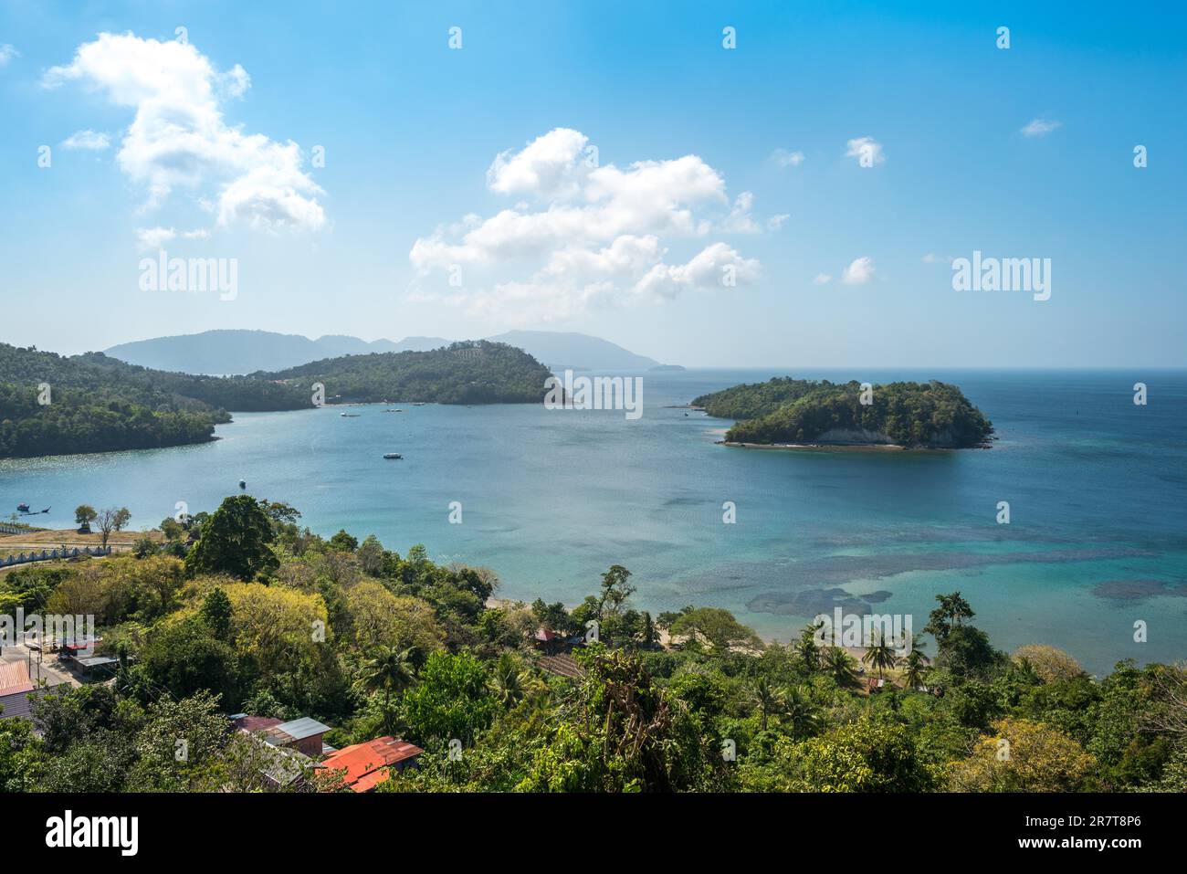 Coastline of the island Weh, often known as Sabang. It is the ...