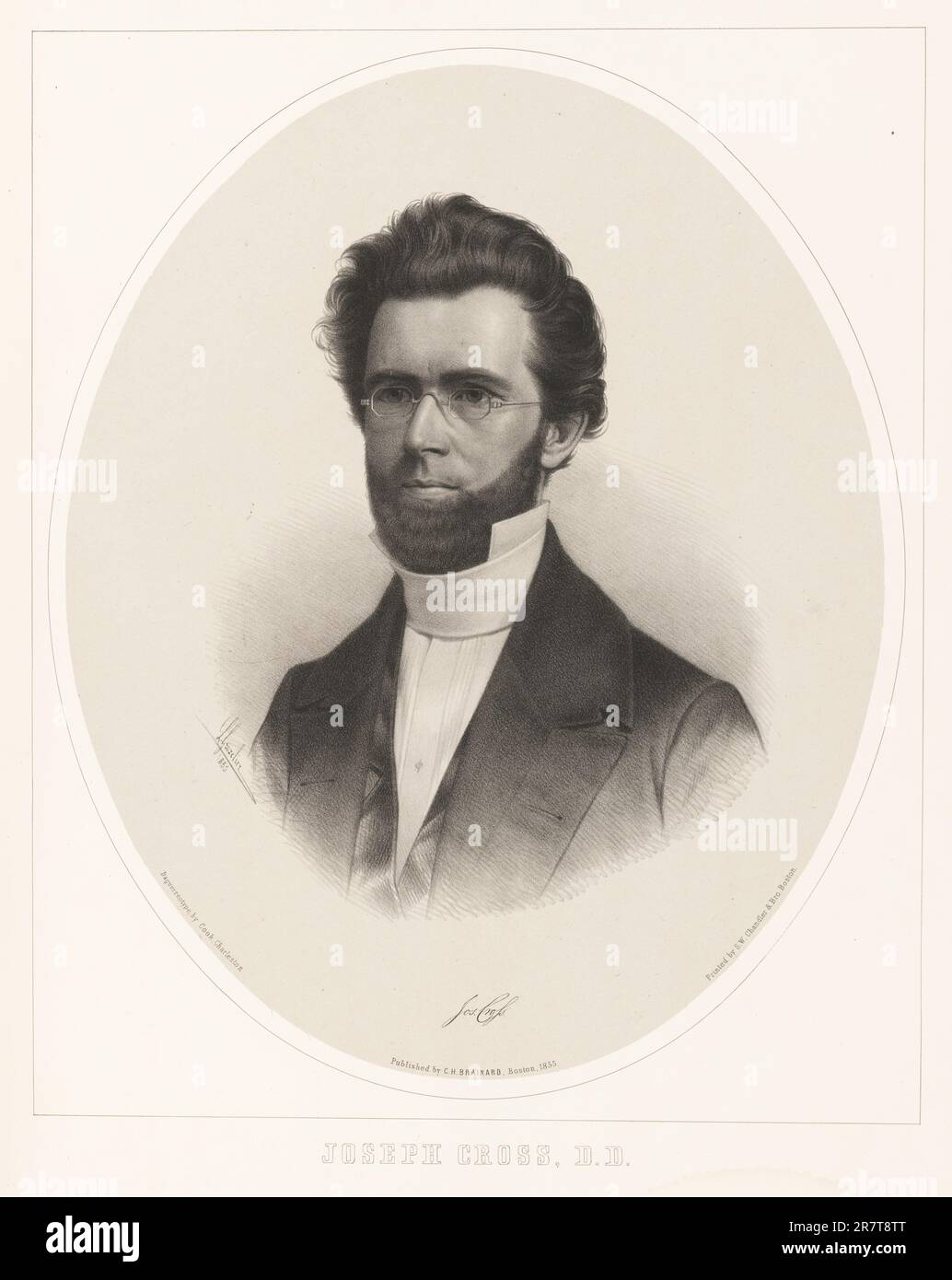 Joseph Cross 1855 Stock Photo - Alamy