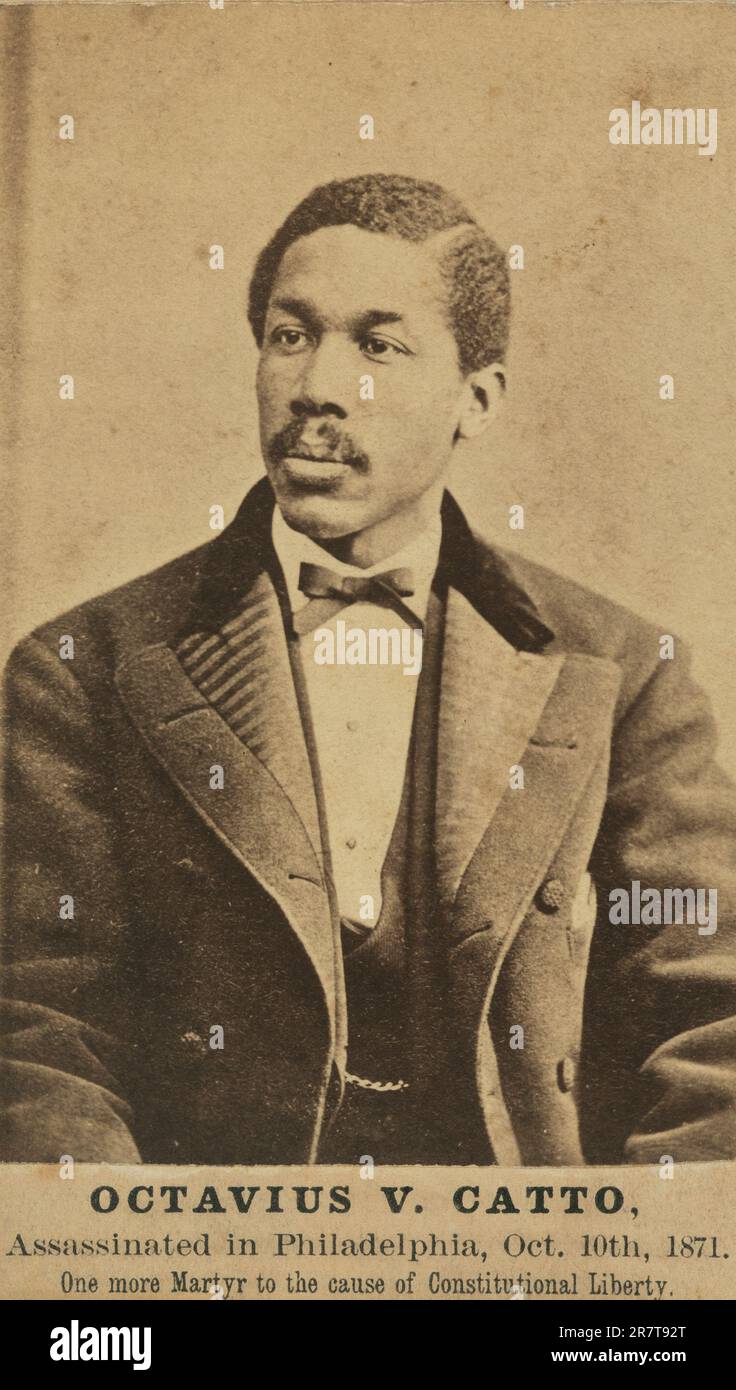 Octavius Catto c. 1871 Stock Photo - Alamy