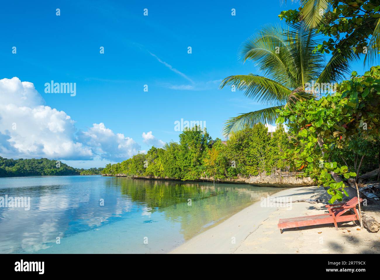Beach of the islet Poyalisa as part of the Togian Island Batudaka in ...