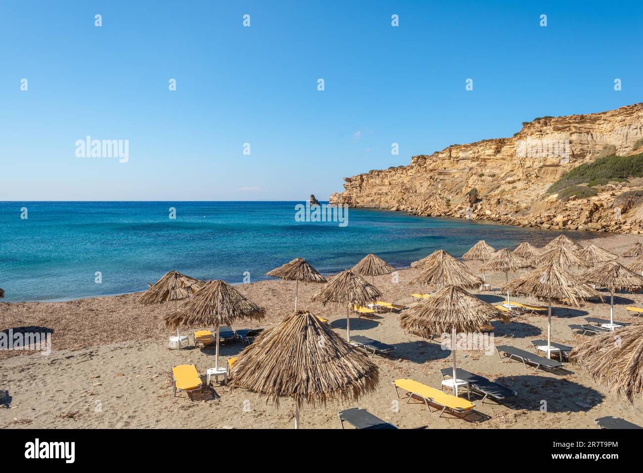 Triopetra is the name of a cape and a small settlement named after it ...