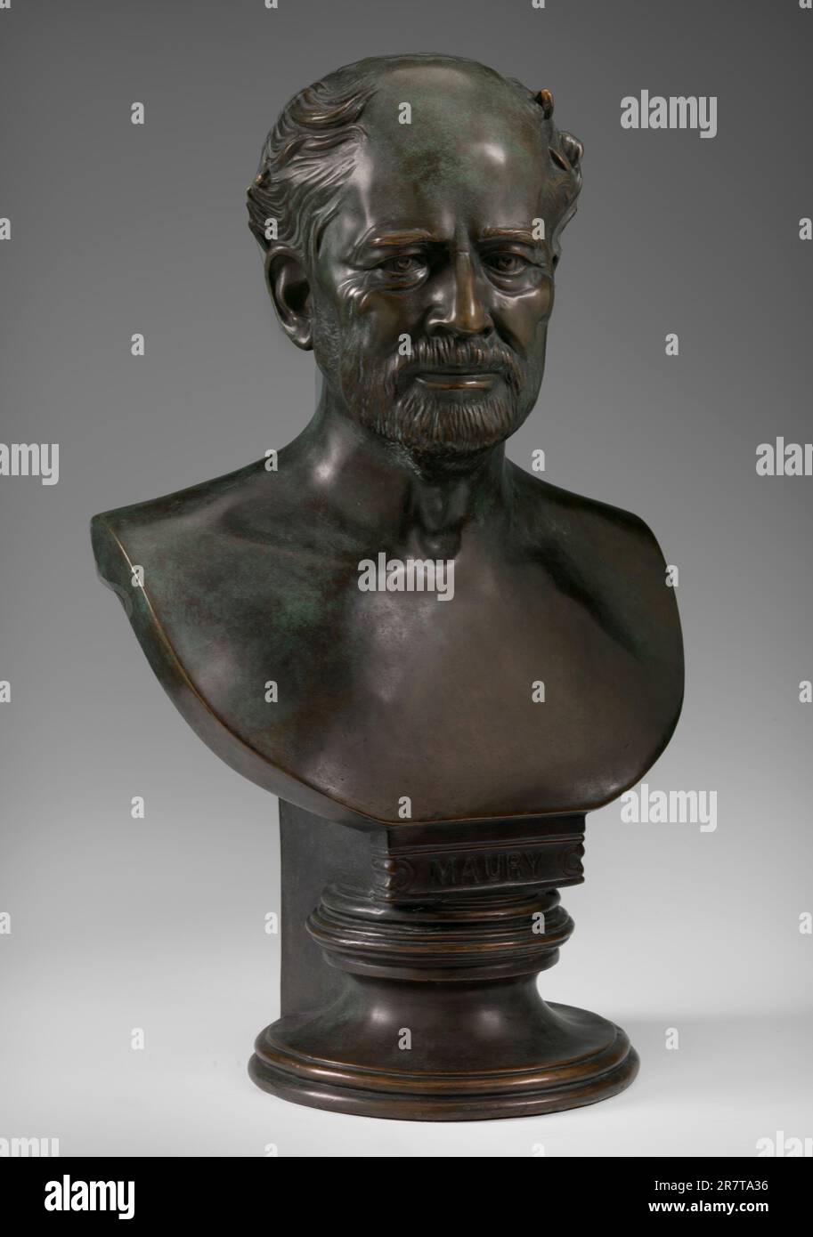Matthew F. Maury 1978 cast after 1869 original Stock Photo - Alamy