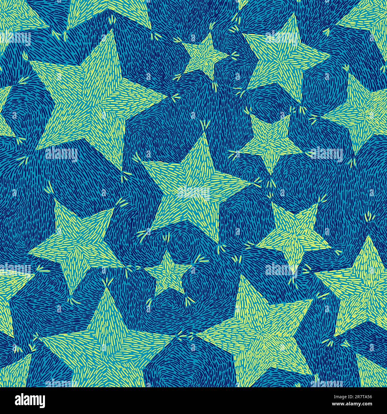 Seamless starry background, vector eps8 illustration Stock Vector Image ...