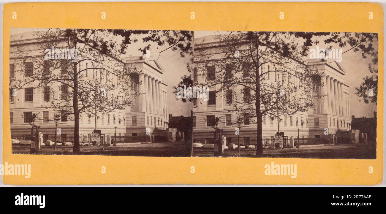 U.S. Patent Office c. 1875 Stock Photo - Alamy