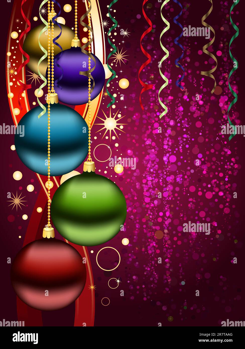 Golden christmas star confetti Stock Vector Images - Alamy