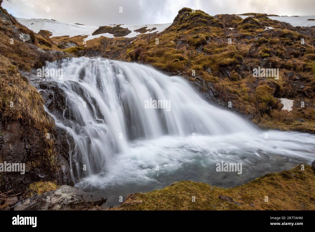 Selvallafoss, Vesturland, Iceland Stock Photo - Alamy