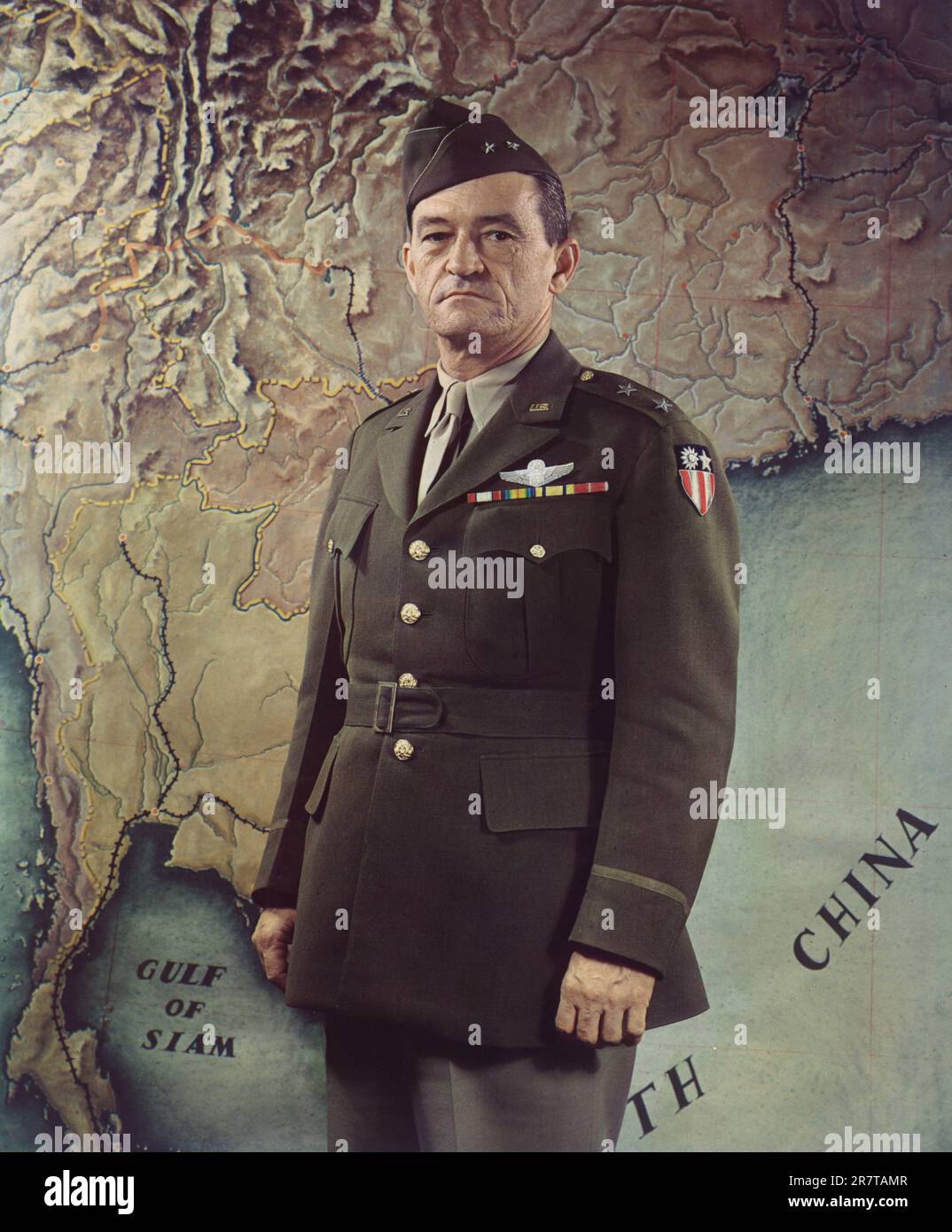 General Claire Lee Chennault 1943 Stock Photo - Alamy
