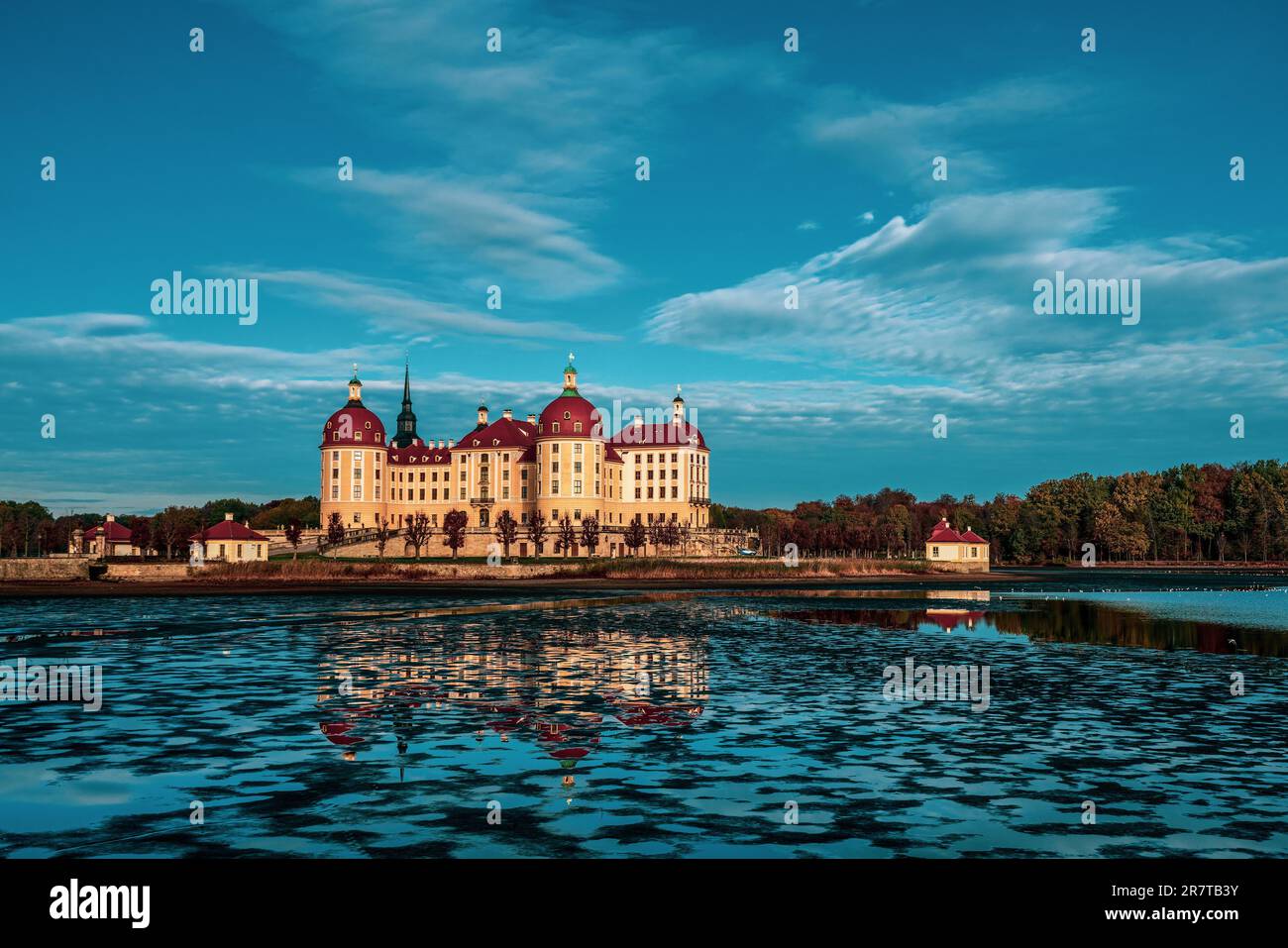 Moritzburg castle aerial hi-res stock photography and images - Alamy