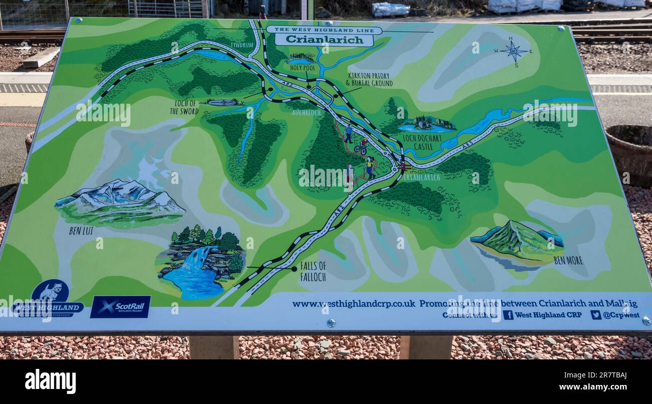 Crianlarich train hi-res stock photography and images - Alamy