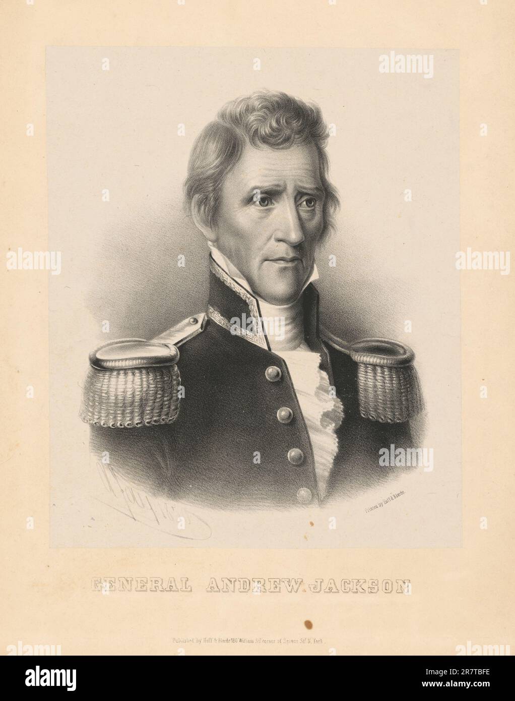 Andrew Jackson 1850 Stock Photo - Alamy