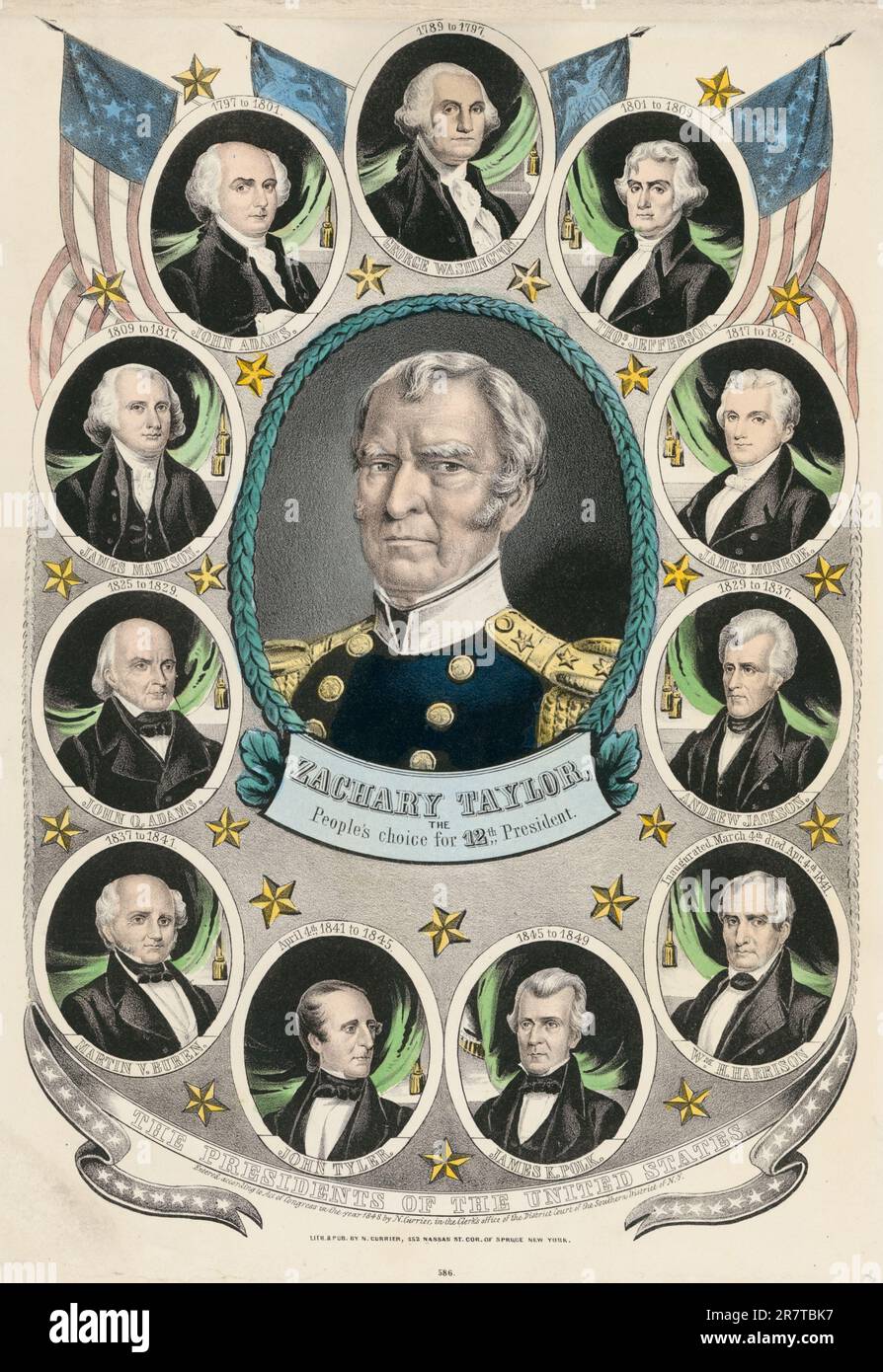 Us president john tyler hi-res stock photography and images - Alamy