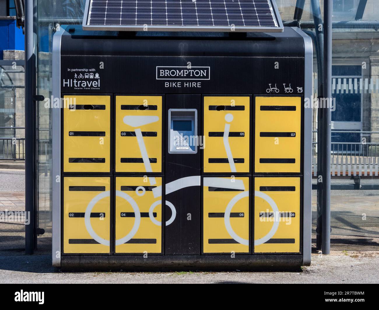 Brompton bikes hi-res stock photography and images - Alamy