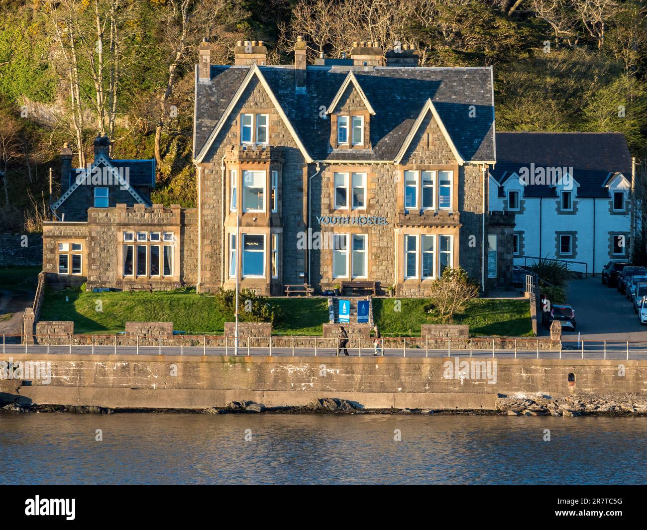 Oban, Youth Hostel at the coast, Scotland, UK Stock Photo - Alamy