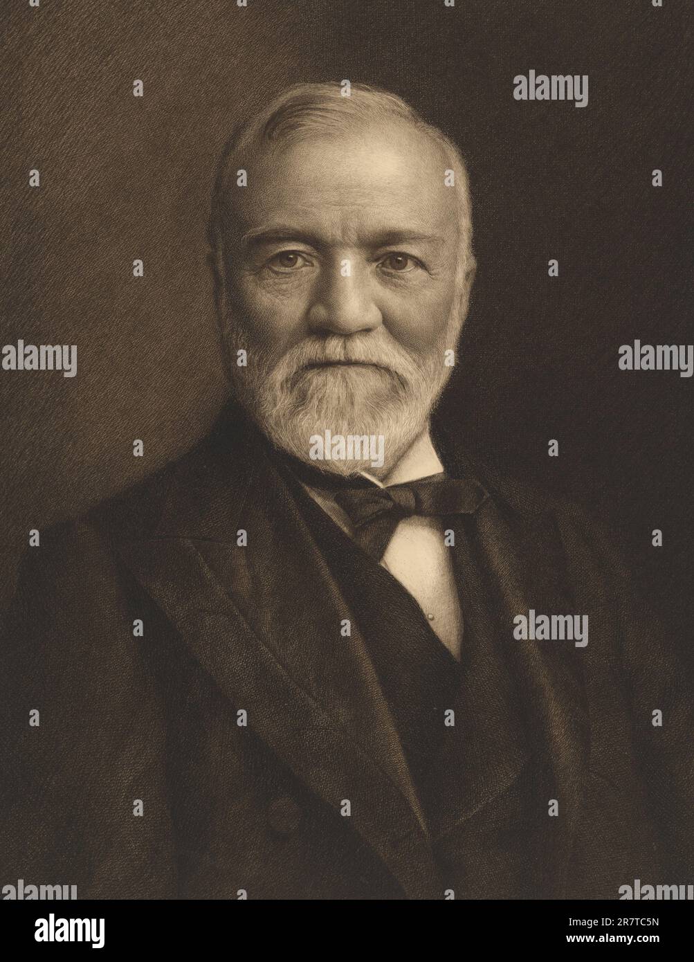 Andrew Carnegie 1906 Stock Photo - Alamy