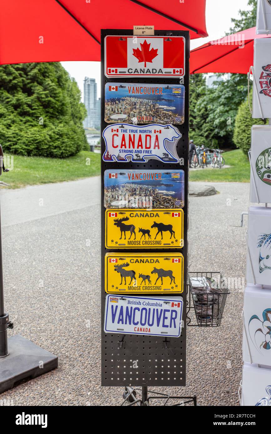 British columbia car number plates hi-res stock photography and images ...
