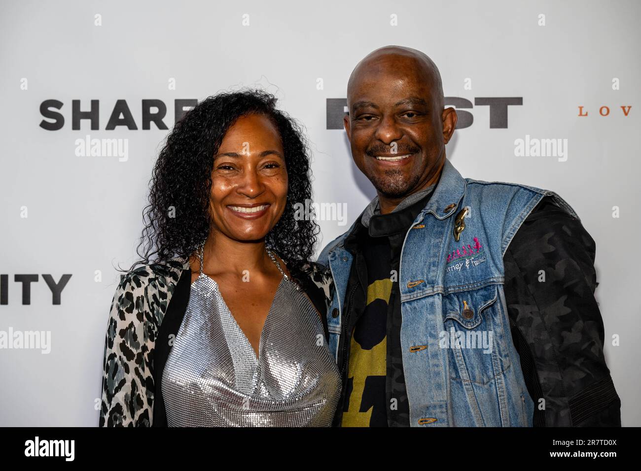 Los Angeles, USA. 16th June, 2023. Actor David Joyner with Sopia Ashman ...