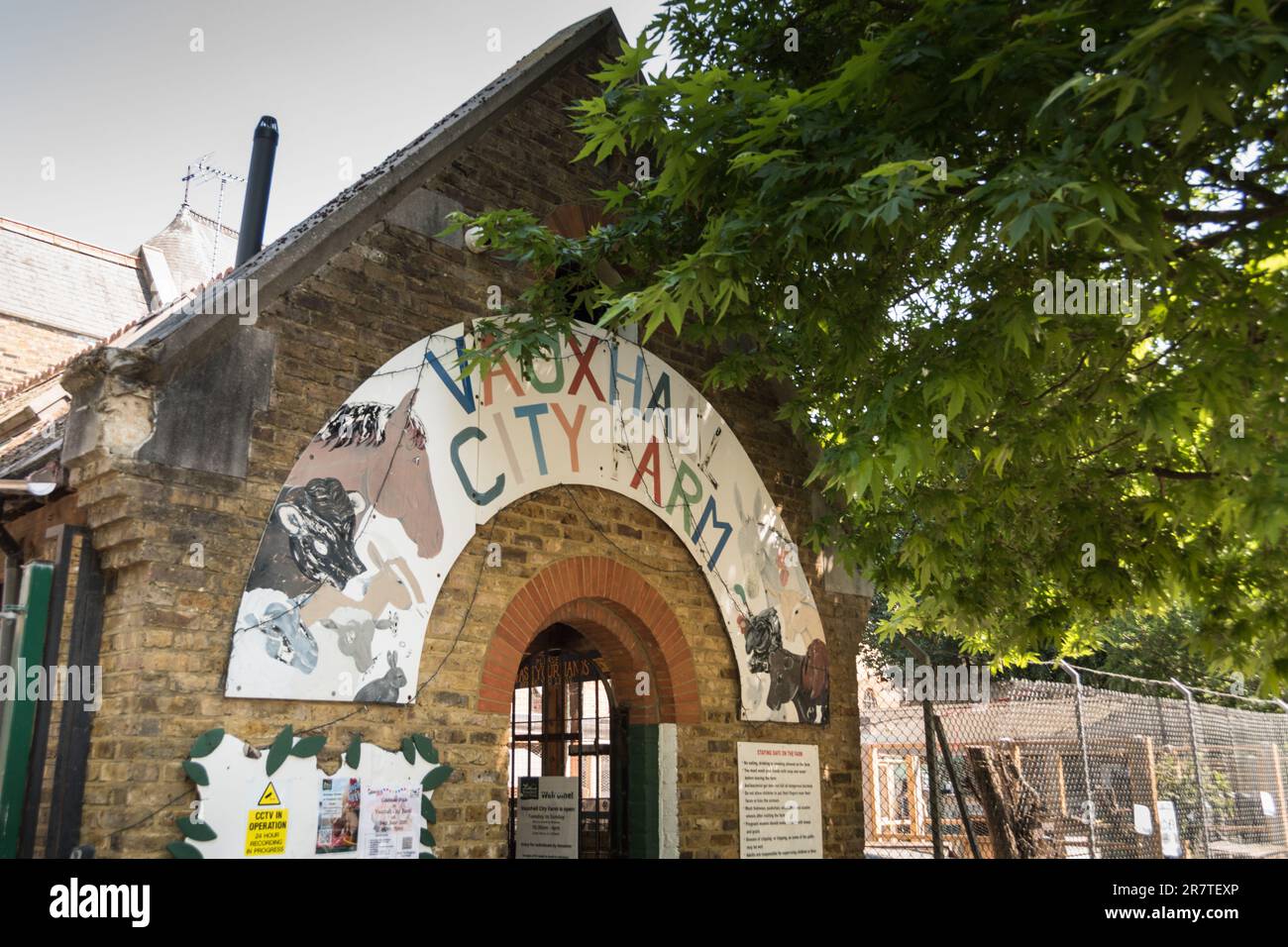 Vauxhall City Farm, Tyers Street, London, SE11, England, UK Stock Photo ...
