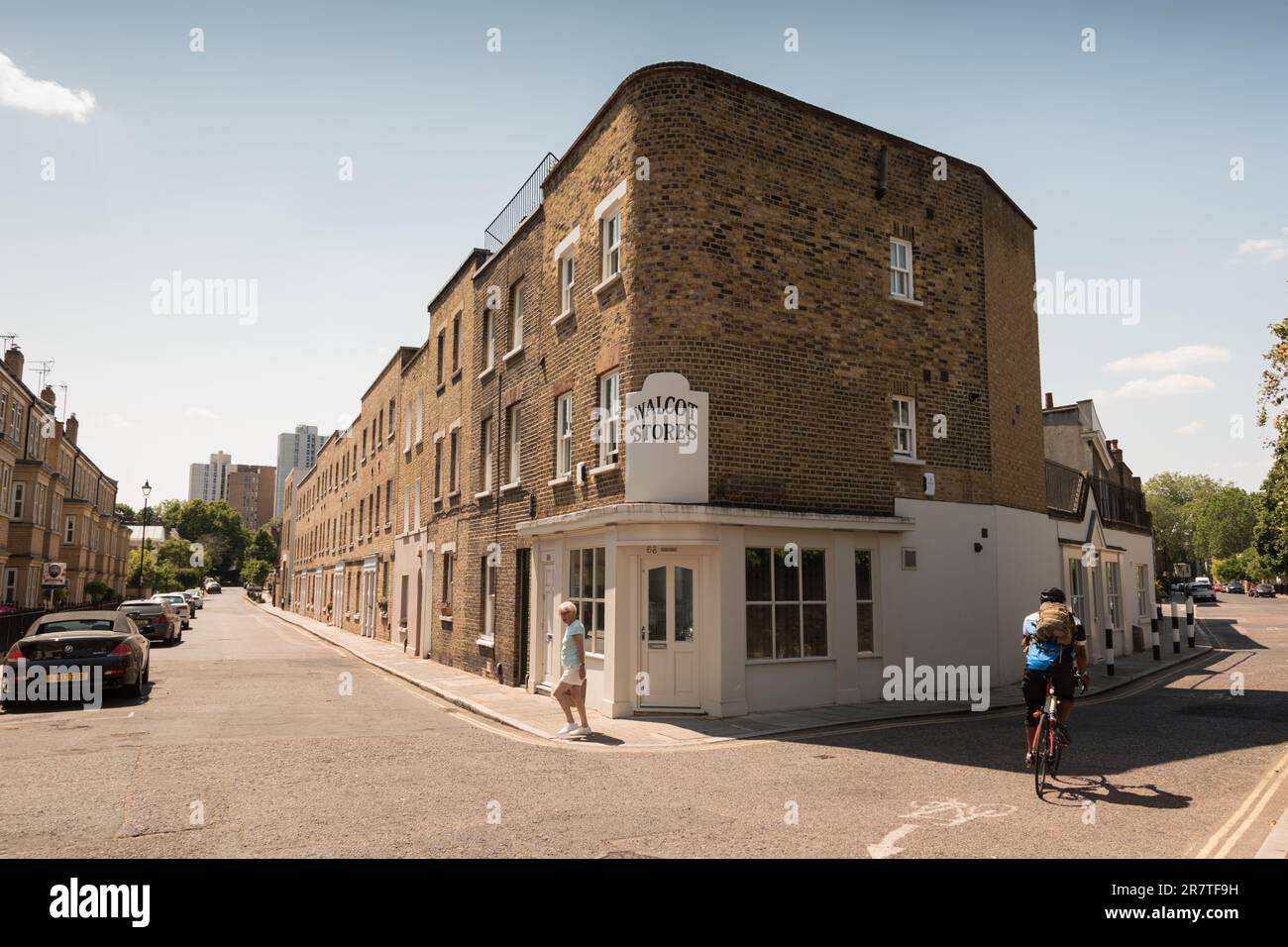 The former Walcot Stores corner shop building on Walcot Square, Lambeth ...