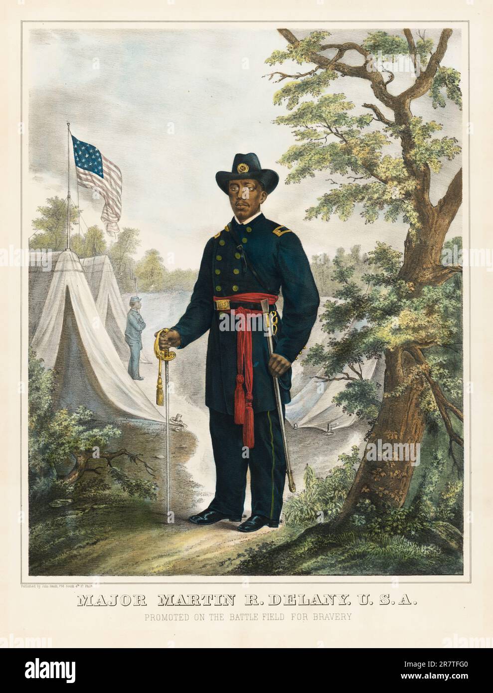 Martin Robison Delany c. 1865 Stock Photo - Alamy