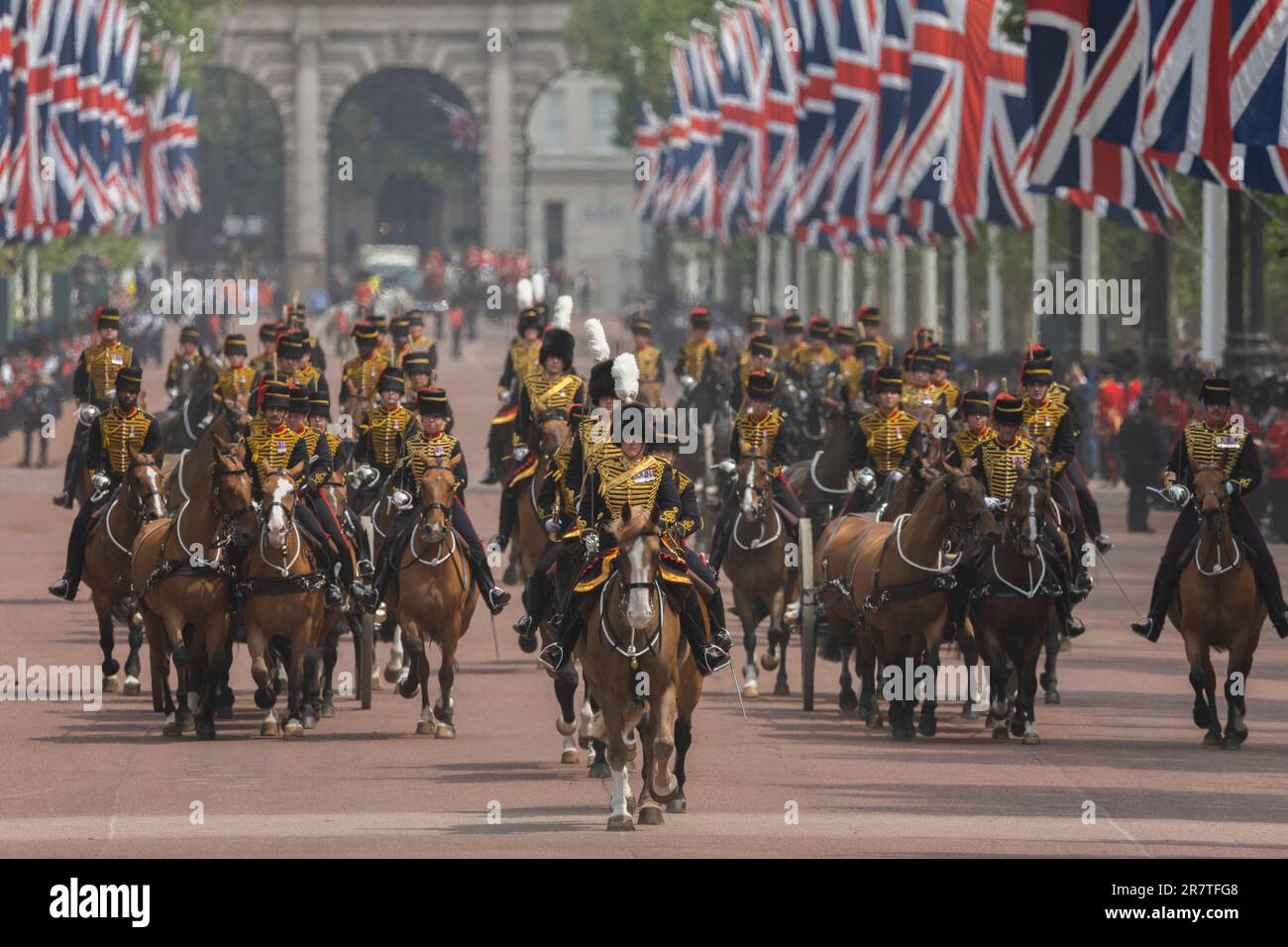 London, UK. 17th June, 2023. Trooping the Colour (The King's Birthday ...