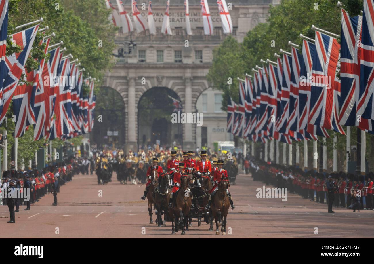 London, UK. 17th June, 2023. Trooping the Colour (The King's Birthday ...